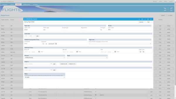 Flight Information Display System - FIDS | Airport Operations Solutions